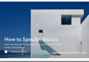 Stucco Manufacturers Association | Educating the Building Industry in ...